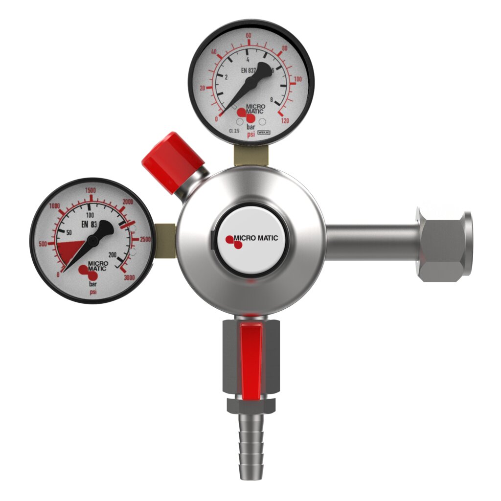 Regulador de co2 - 0-120 psi - Panama Brewers Supply